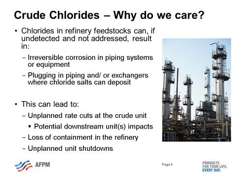 Question 40: What crude properties and process conditions are you ...